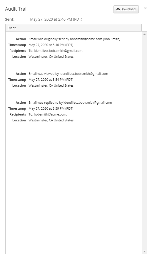 Web Portal: Audit Trail (Were my Messages Sent?) – Knowledge Base & F.A.Q.